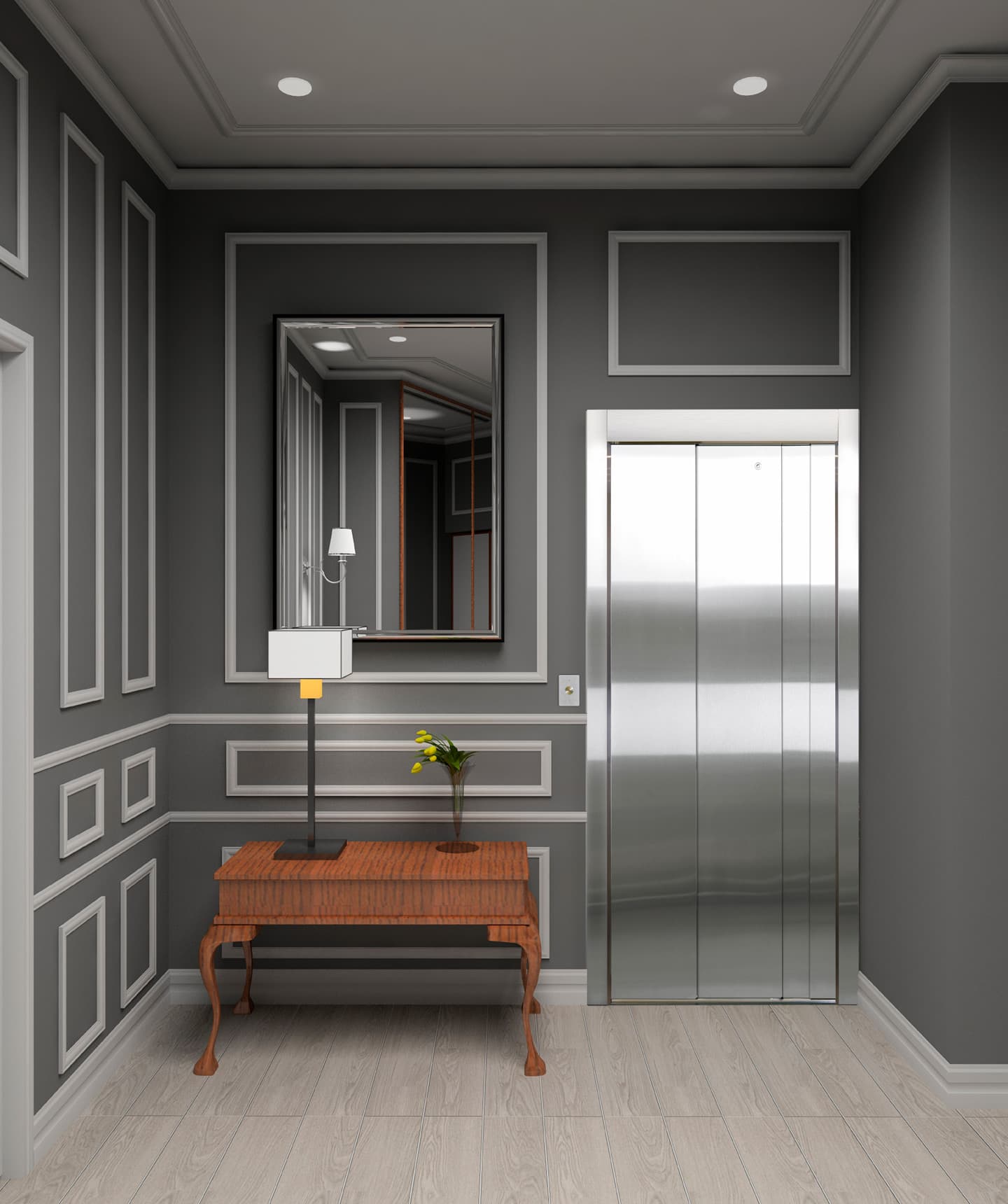 Infinity hydraulic home elevator