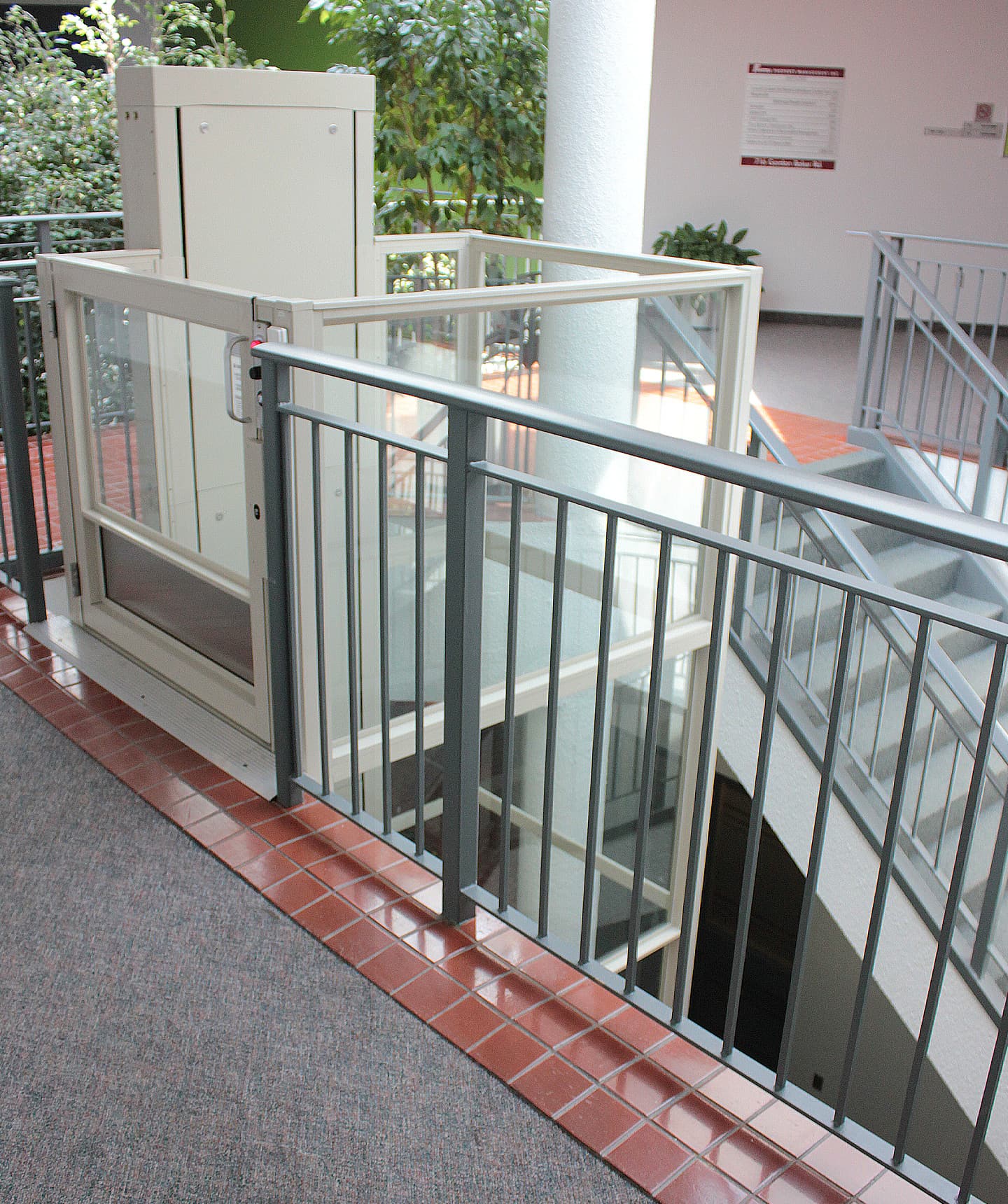 V-1504 enclosed wheelchair lift | Savaria Accessibility Products