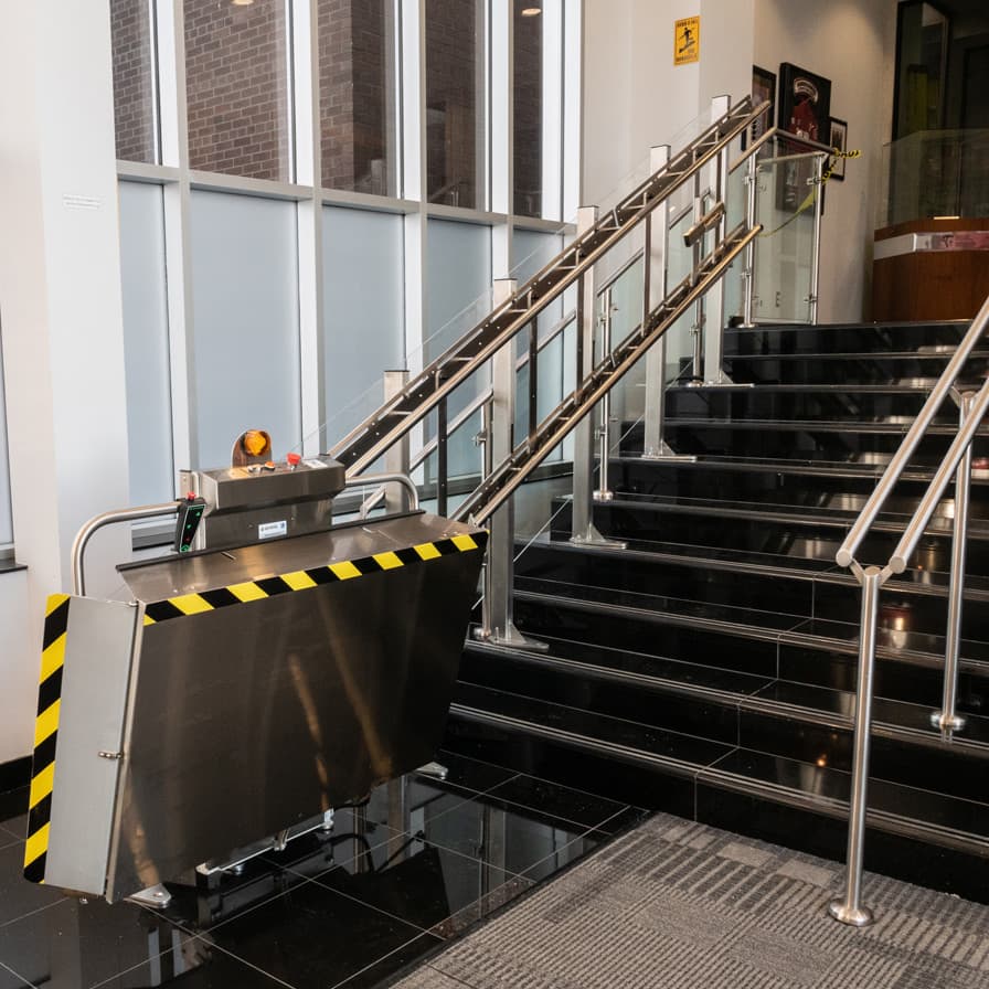 Delta straight run stairs inclined lift for commercial or home use ...